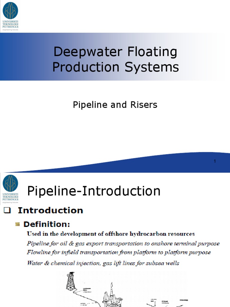 Deepwater Floating Production Systems | PDF