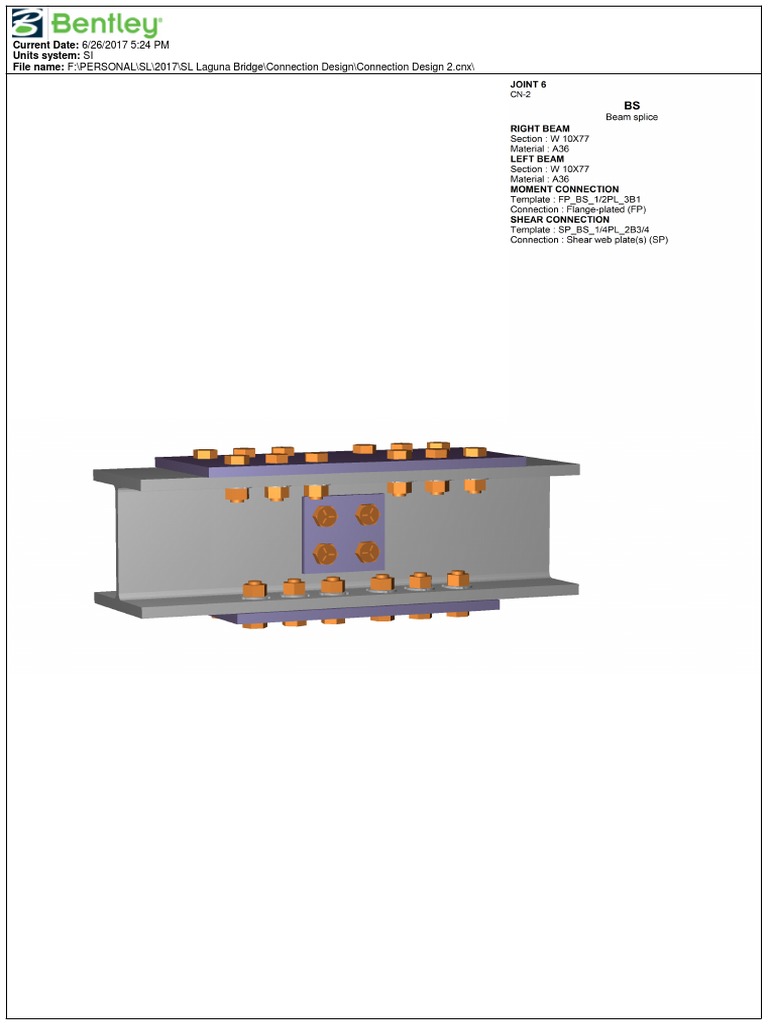 RAM Connection Standalone V8i | PDF