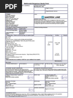 Non DG Declaration | PDF | Dangerous Goods | Safety