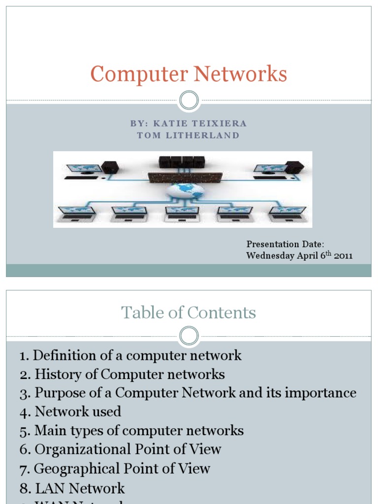 Project Report On ComputerNetwork | PDF | Server (Computing) | Computer ...