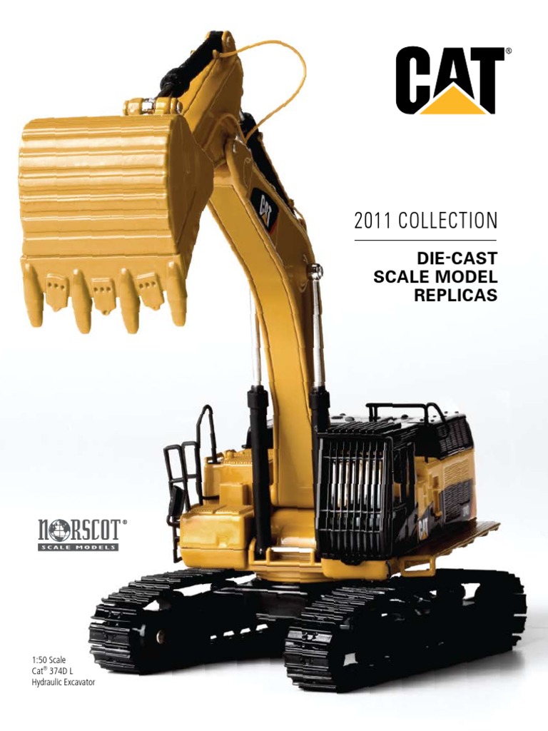 2011 Cat Scale Models Collection From Norscot PDF | PDF