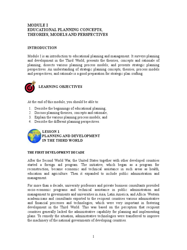 Module 1 | PDF | Strategic Planning | Swot Analysis