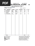 Pharmacy Invoice Template | PDF