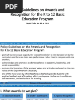 Dfot Certificate of Recognition | PDF