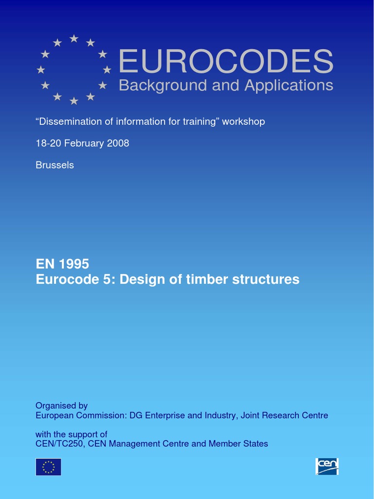 En 1995 Ec5 PDF | PDF | Strength Of Materials | Buckling