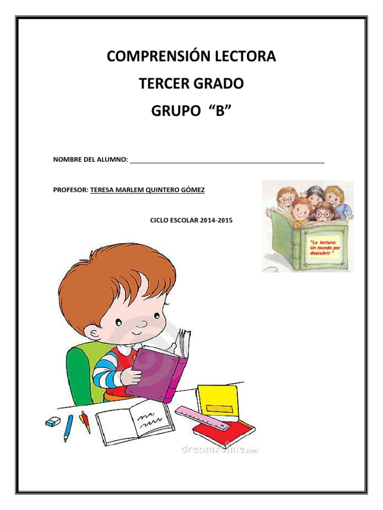 Compendio de Lecturas de Comprension Lectora 3 Grado | PDF | Science ...