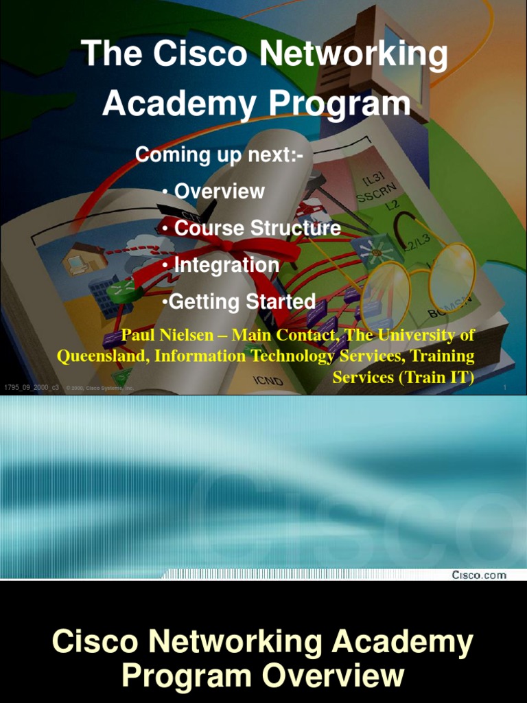 Academy Program The Cisco Networking: Coming Up Next | PDF | Cisco ...
