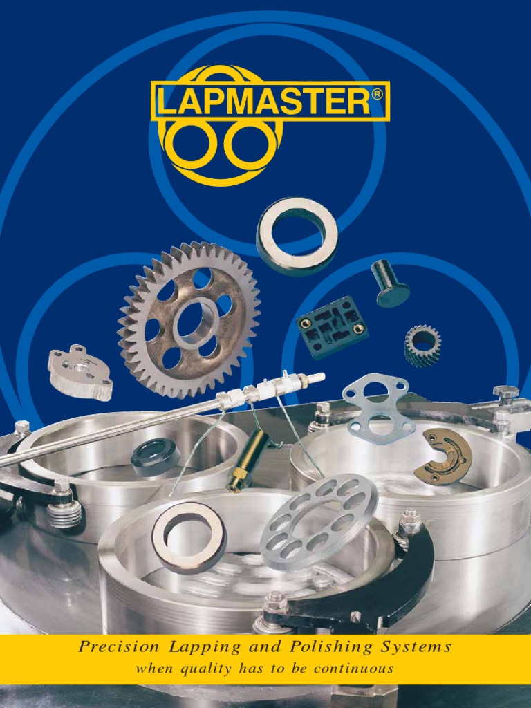 Lapmaster Catalogue1 | PDF | Abrasive | Industries