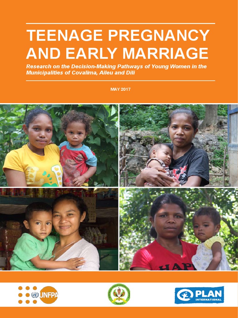 Teenage Pregnancy and Early Marriage - 2017 Research by DR Deb Cummins ...