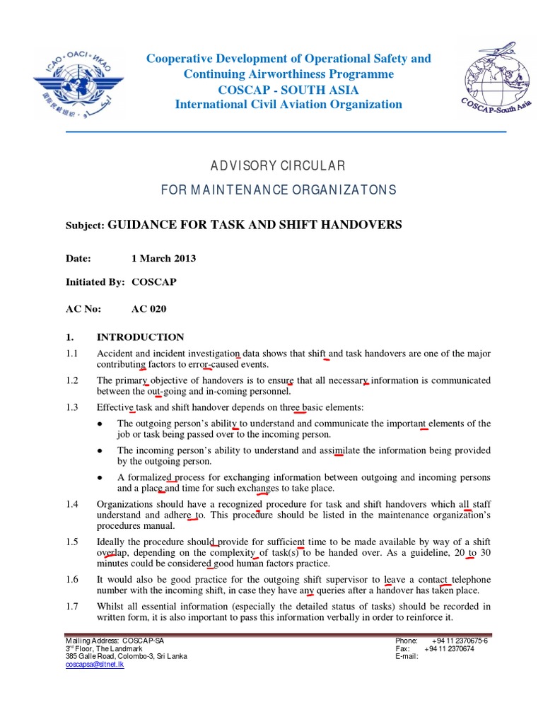 Shift Handover | Reliability Engineering | Communication