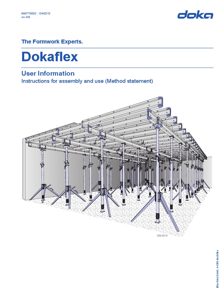 Doka Formwork Manual 999776002 - 2015 - 04 - Online | PDF | Scaffolding ...