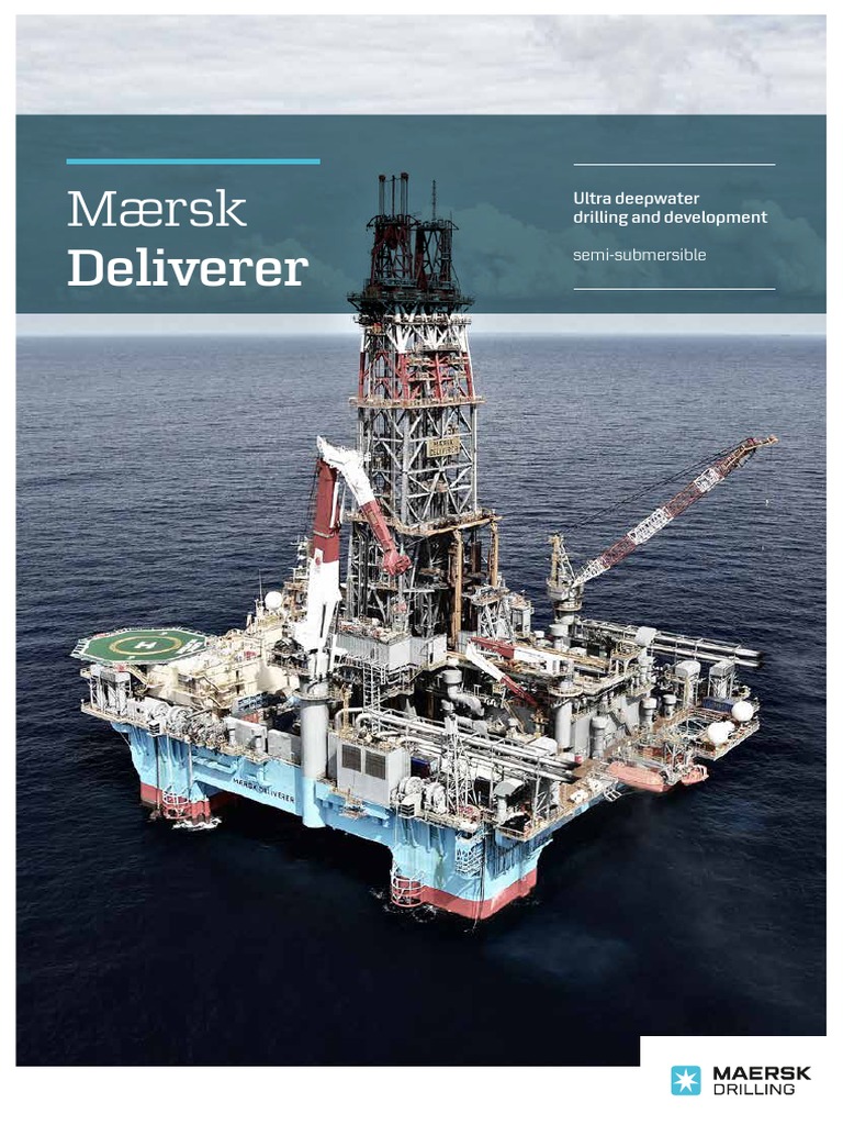 Maersk Deliverer | PDF | Drilling Rig | Subsea (Technology)