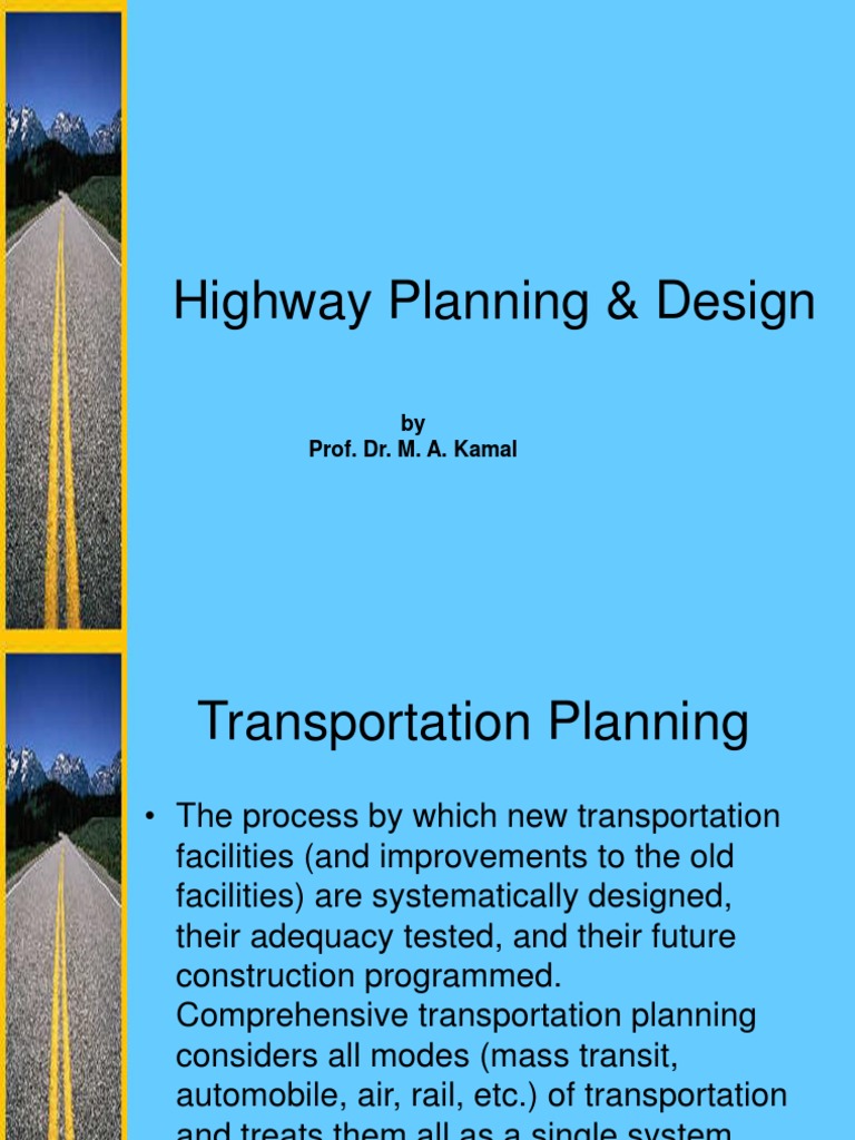 Transportation Planning | Road Surface | Road
