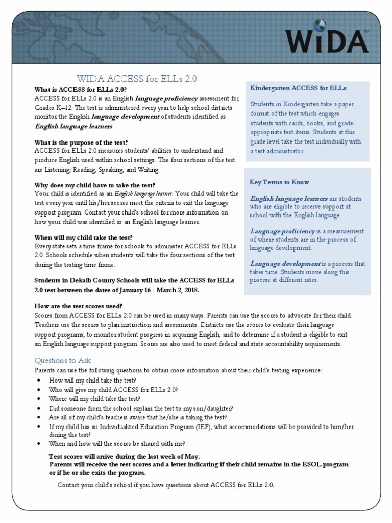 What Is Access 2 0 English | PDF | Individualized Education Program ...