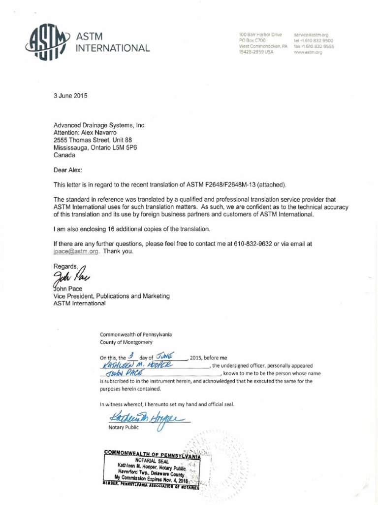 Norma Astm f2648-13 - SP Tuberia Perforada | PDF | Pipe (Fluid ...