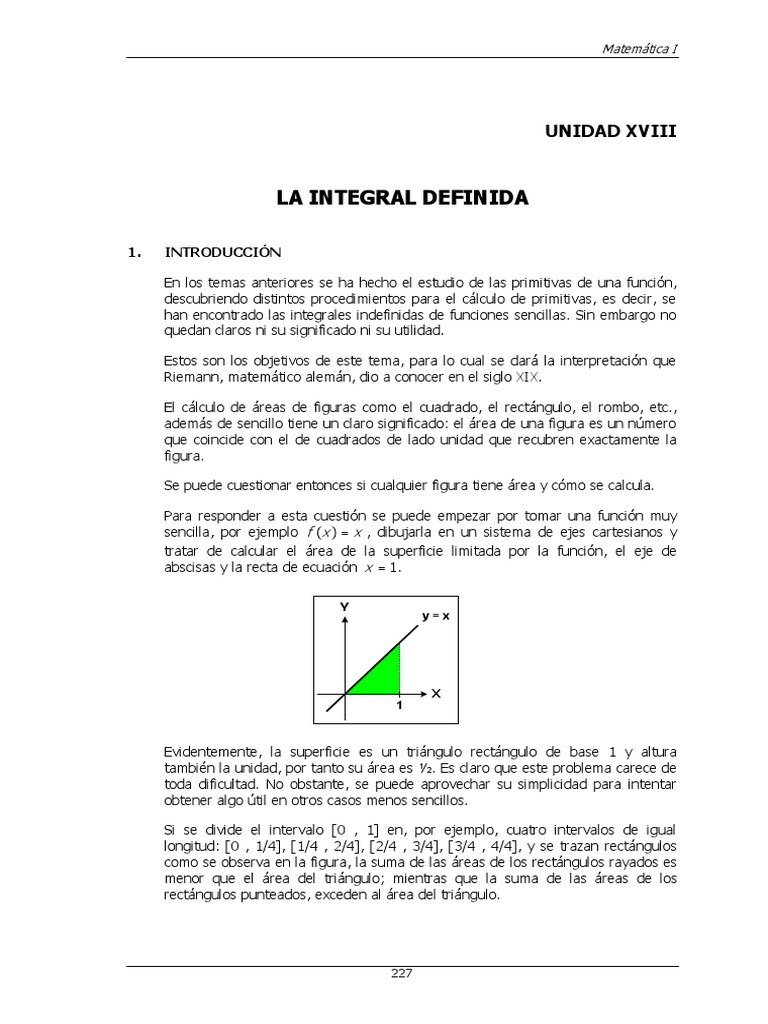 LA INTEGRAL DEFINIDA | Integral | Funciones y mapeos