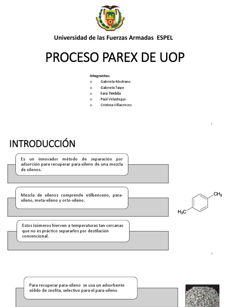 Proceso Parex de Uop | PDF