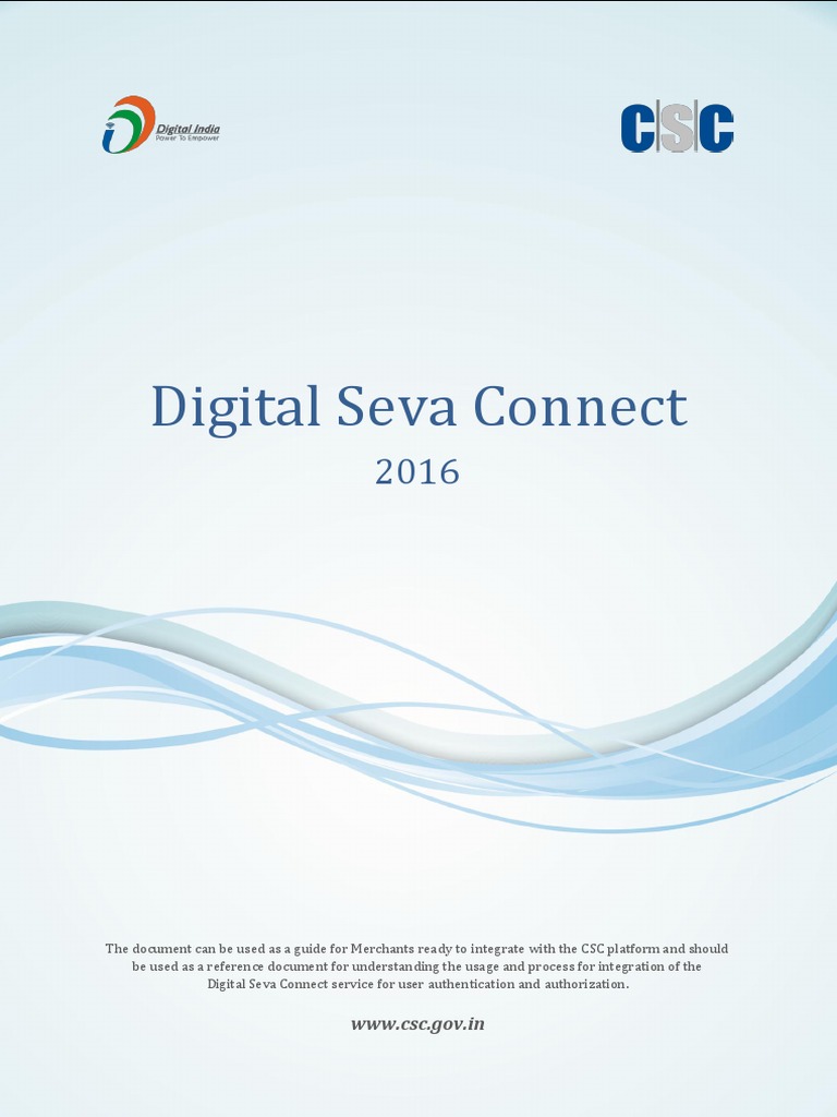 CSC 2 0 Digital Seva Connect v1.1 | PDF | Websites | World Wide Web