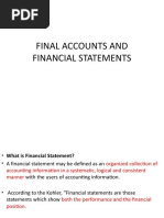 Final Accounts | PDF | Debits And Credits | Balance Sheet