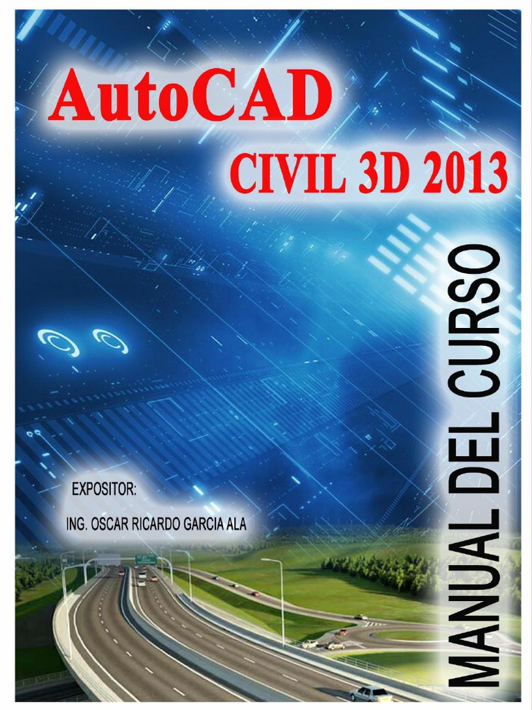 Manual Curso Civil 3D 2013 PDF | PDF | Cad automático | Ventana ...