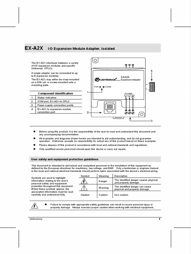 Io Expansion Ex-A2x Spec 12-09 | PDF | Electrical Connector ...