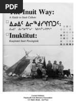 Inuktitut Syllabics Chart | PDF | Encodings | Language Families