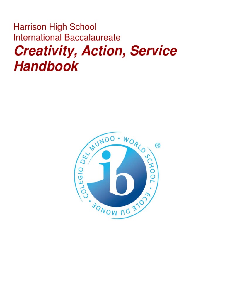 IB CAS Student Guide | Experiential Education | Creativity | Free 30 ...