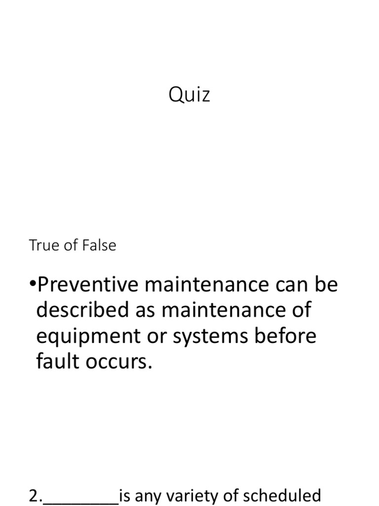 Computer Maintenance Quiz | PDF | Antivirus Software | Computer File