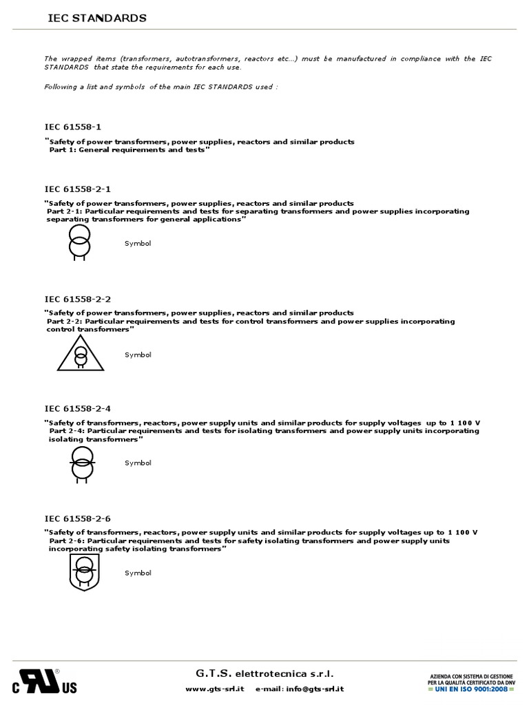 Iec Standards PDF | PDF | Power Supply | International Electrotechnical ...