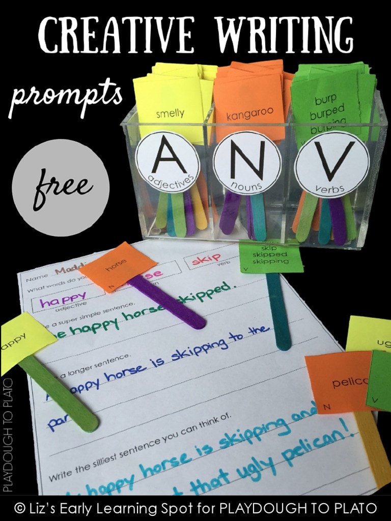 Creative Writing Prompts | Adjective | Verb