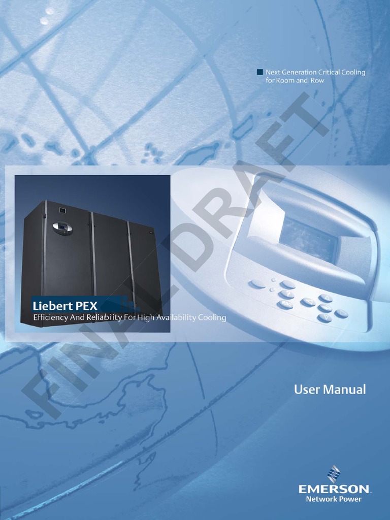 Liebert PEX 2 User Manual - Final Draft PDF | PDF | Air Conditioning | Hvac