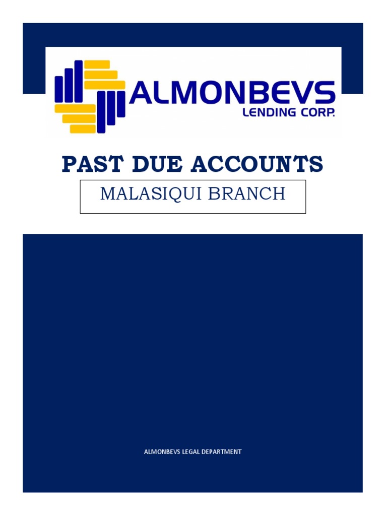 Pda Report Malasiqui | PDF | Debt | Credit
