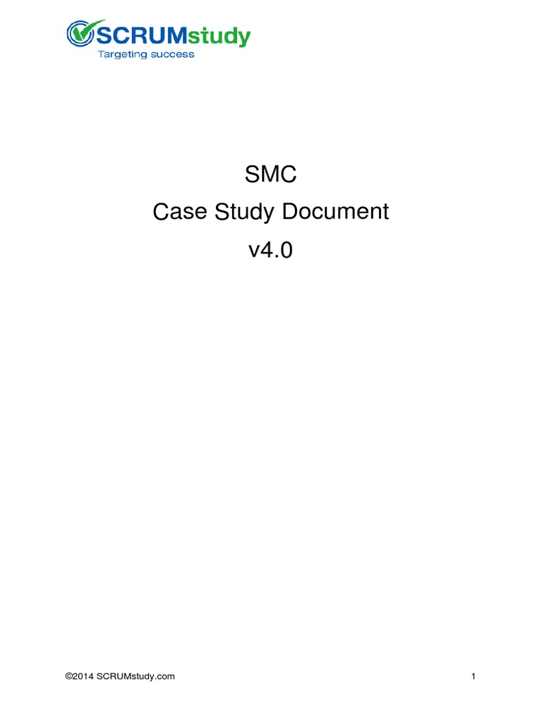 ICertify SAMC CaseStudy Student | PDF | Scrum (Software Development) | Areas Of Computer Science