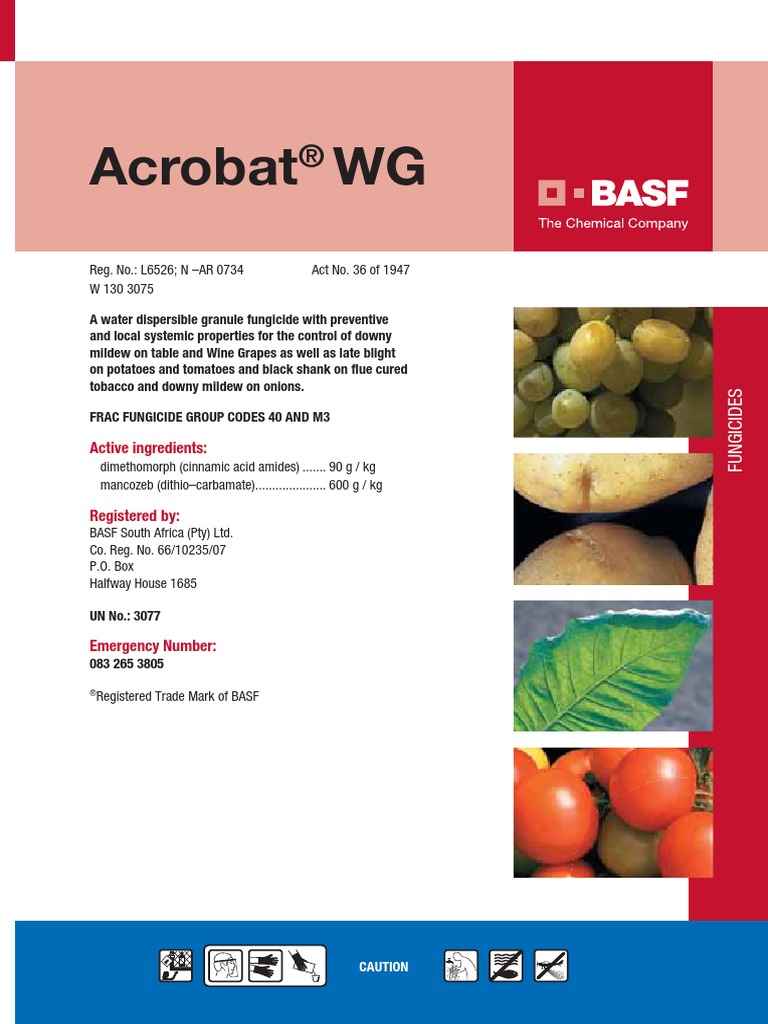 Acrobat Mancozeb Wg | Fungicide | Horticulture And Gardening