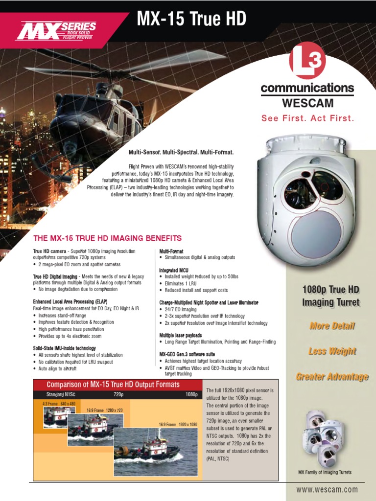 MX 15 True HD | PDF | Image Resolution | Camera