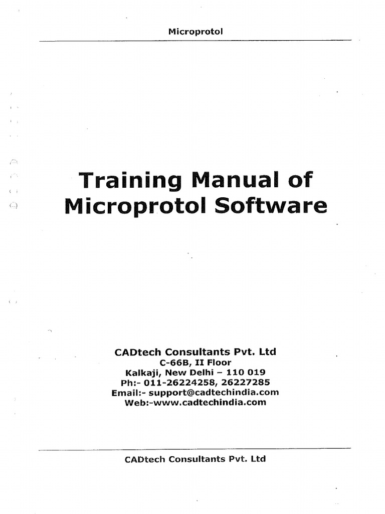Microprotol Manual | PDF