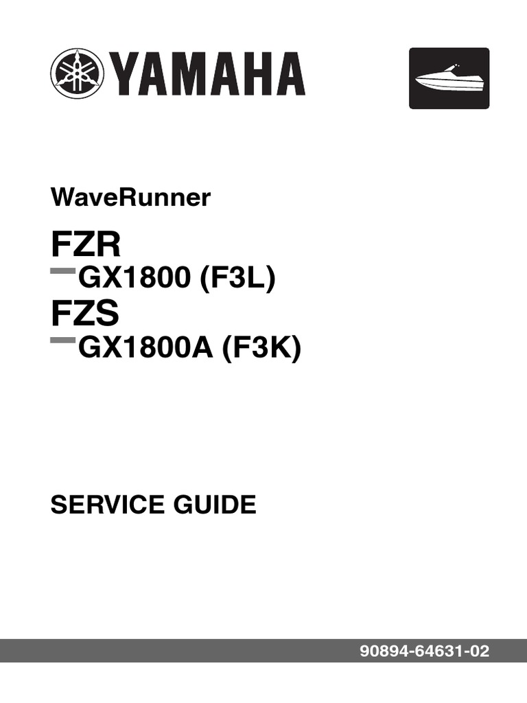 FZR and FZS Service Guide | PDF | Throttle | Ignition System
