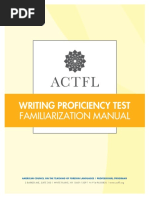 ACTFL Proficiency Guidelines 2024 | PDF | Communication | Educational ...