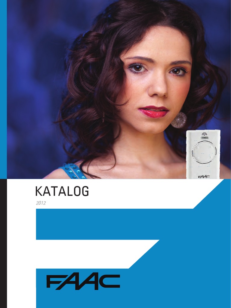 Katalog Faac 2012 PDF | PDF