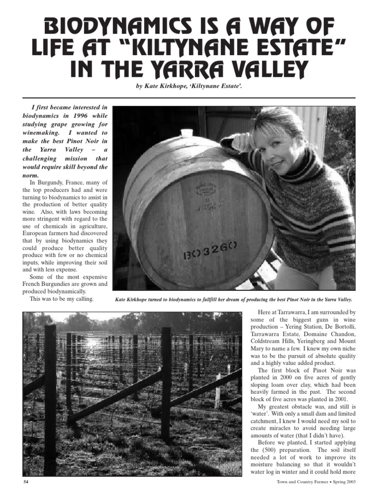 Getting Started in Bio Dynamics, Biodynamic Preparations, The ...