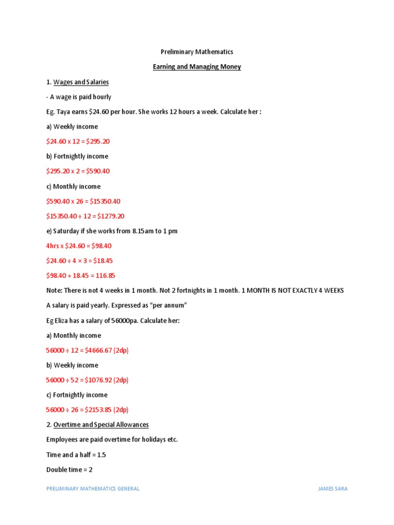 2016 General Mathematics Notes | PDF | Fraction (Mathematics ...