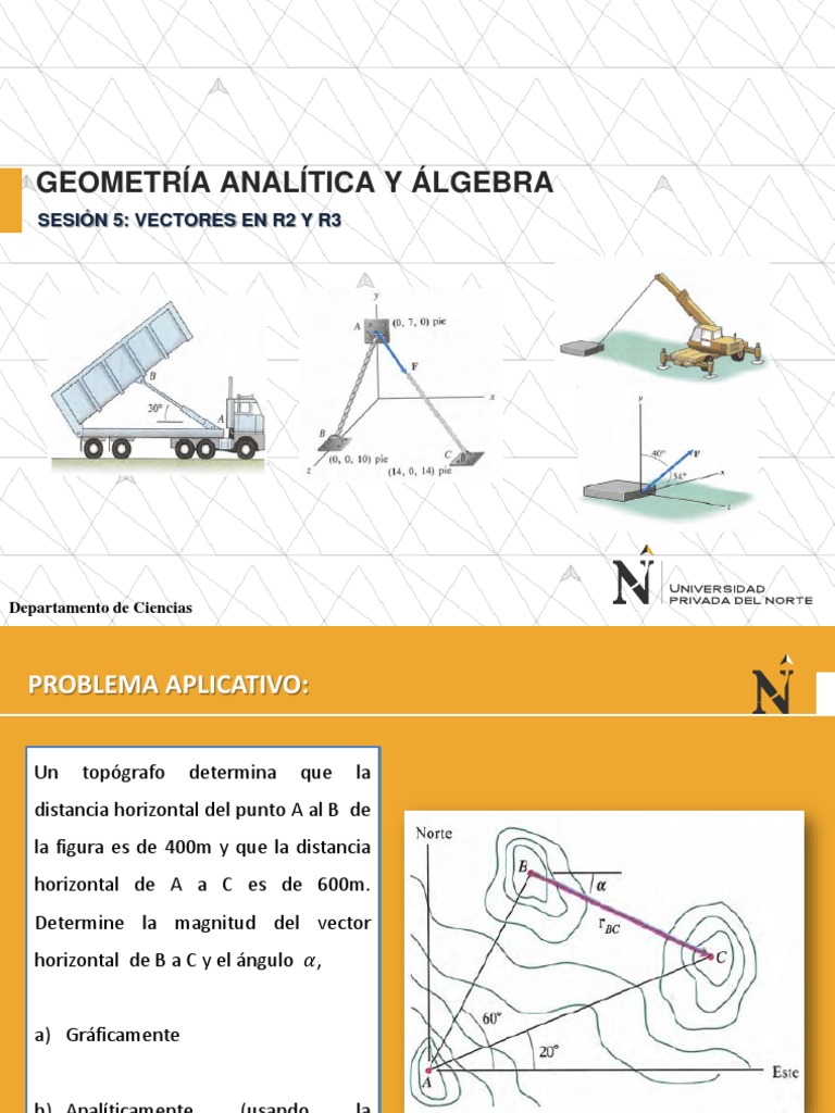 Semana 5 - Vectores en R2 y R3 | PDF | Vector Euclidiano | Geometria plana)