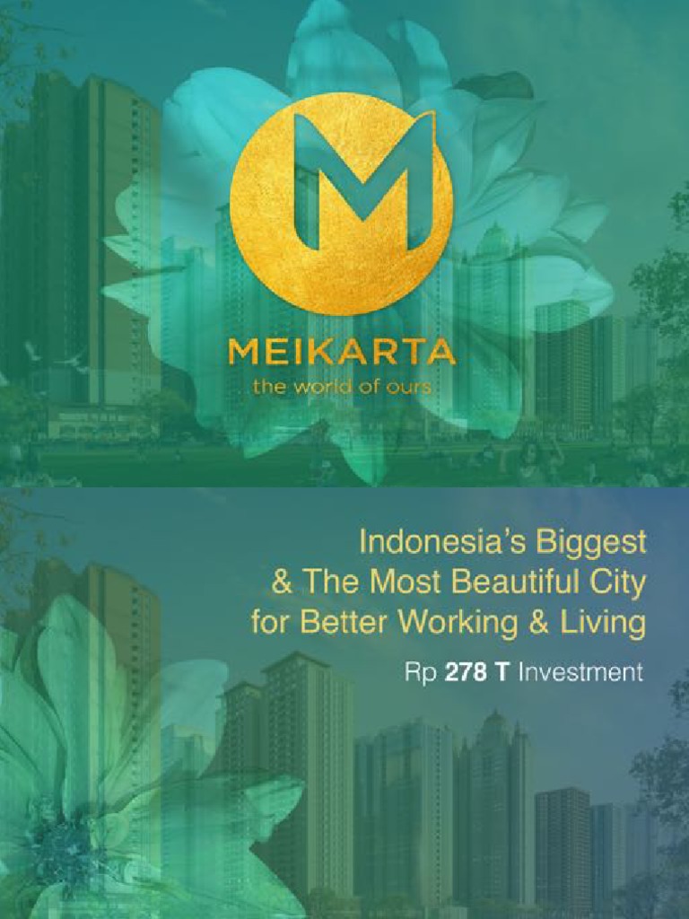 Meikarta Presentation 100517 | PDF | Light Rail | Jakarta