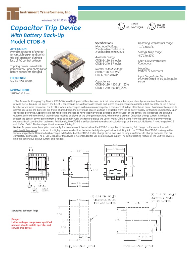 CTDB 6 | PDF | Battery (Electricity) | Capacitor