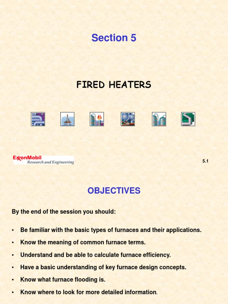 Lecture 05a - Fired Heaters | PDF | Furnace | Chimney