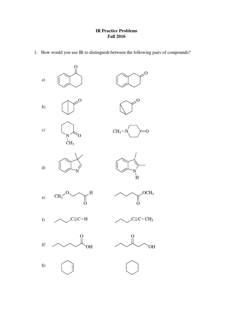 IR Practice ProblemsF16 | PDF