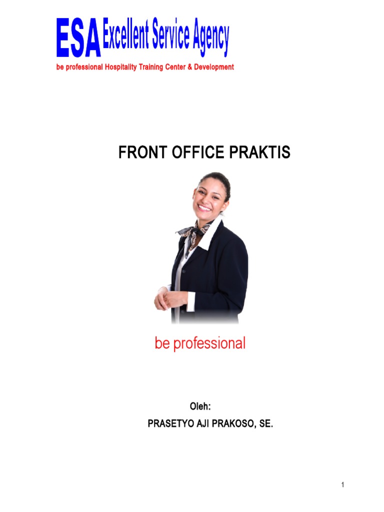 Pelatihan Front Office Hotel | PDF