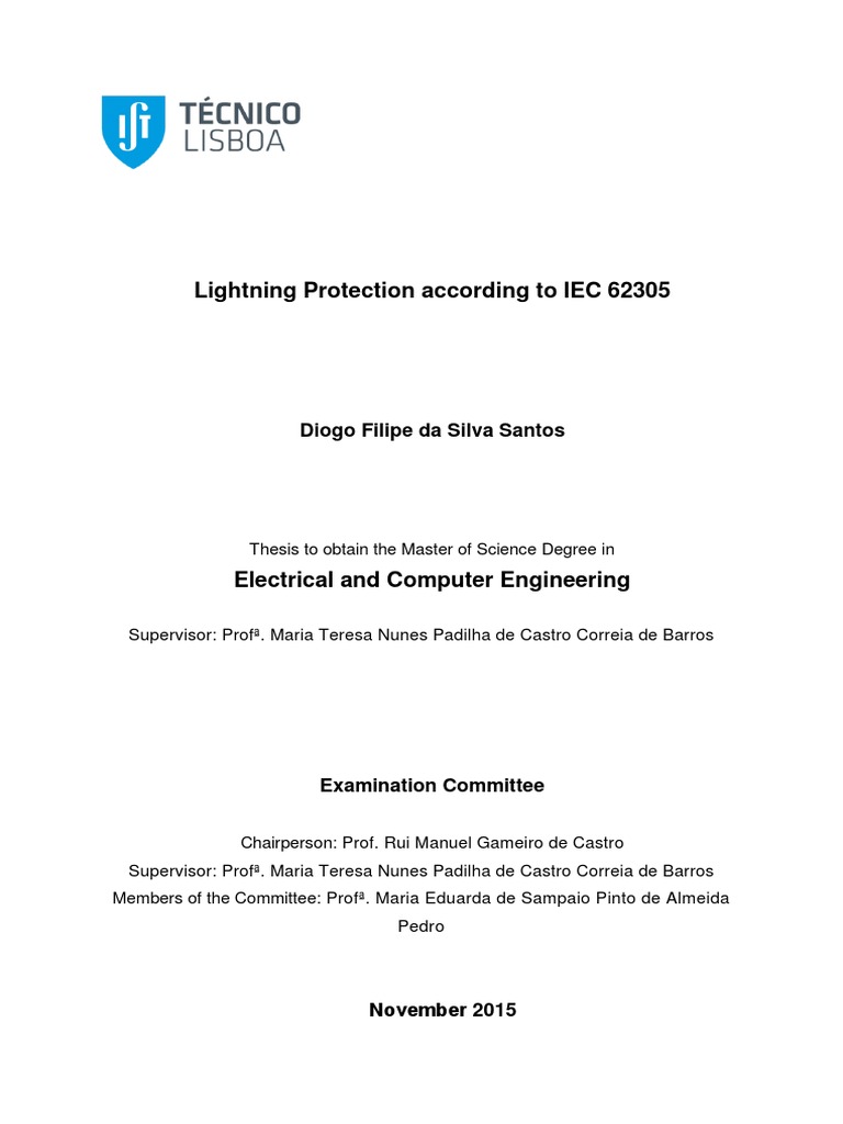 IEC 62305 Lightning Protection Overview | PDF | Risk | Lightning