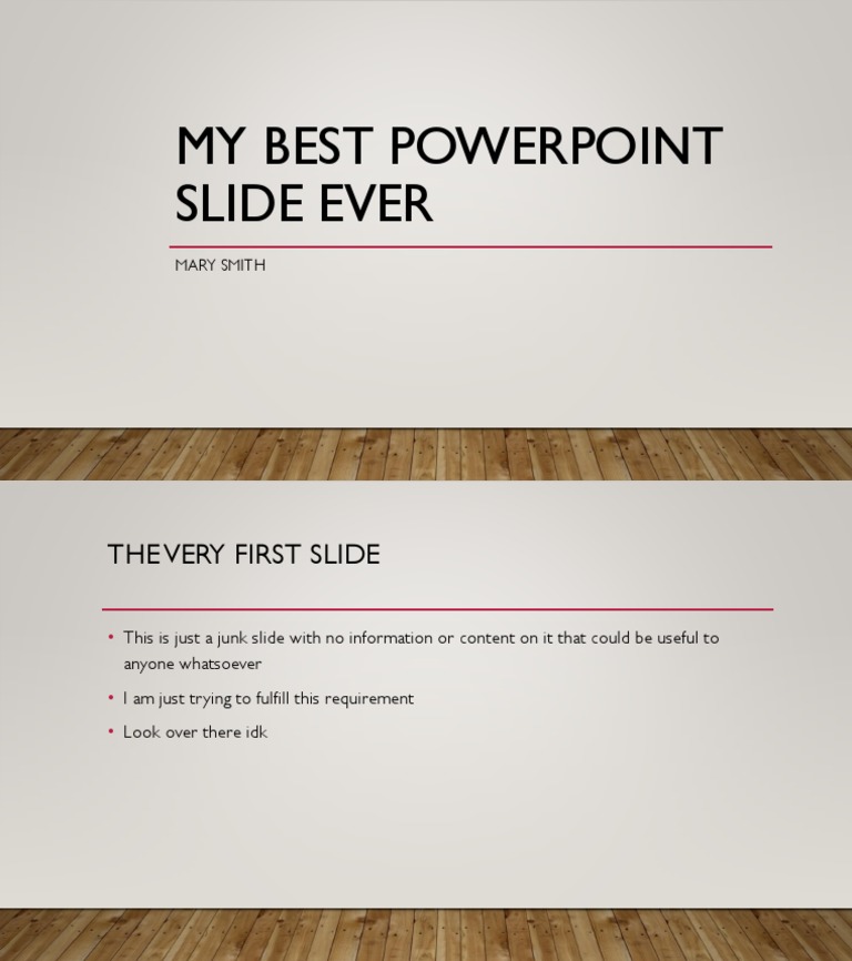 My Best Powerpoint Slide Ever 1 | PDF