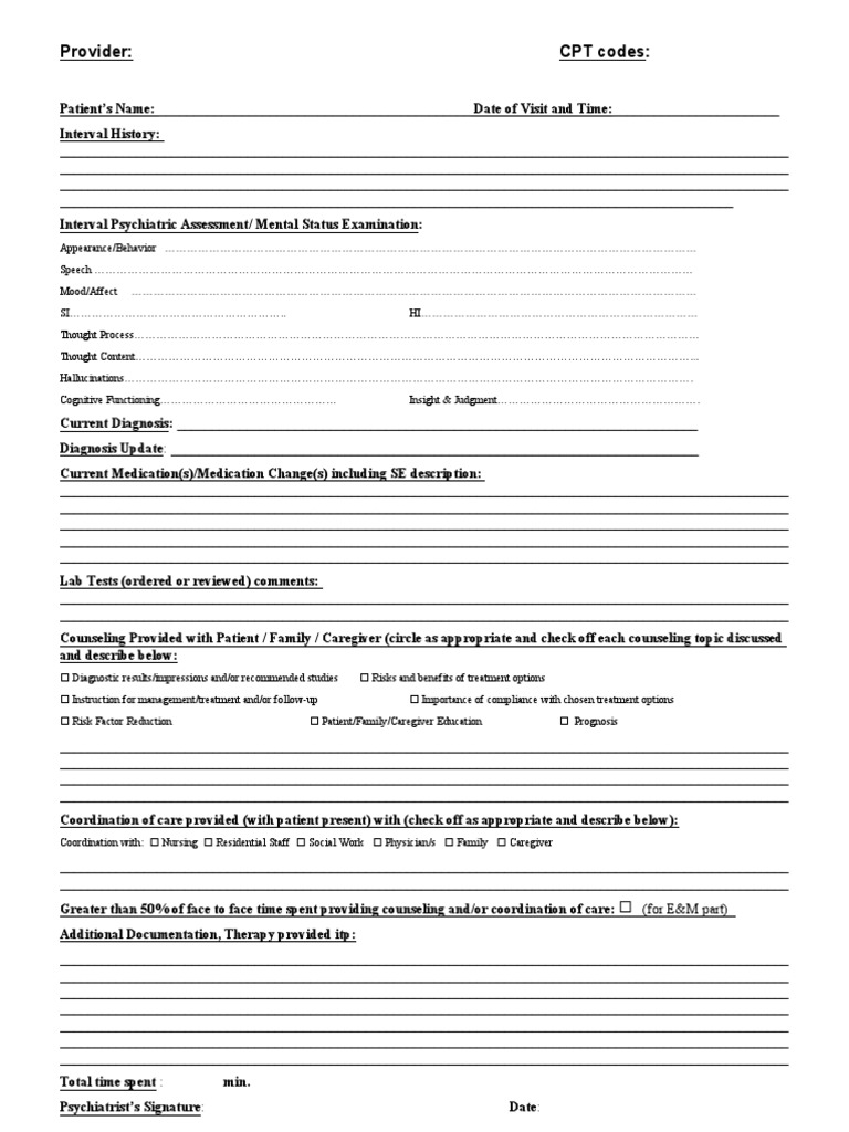 Progress Notes PDF | PDF | Medical Diagnosis | Caregiver